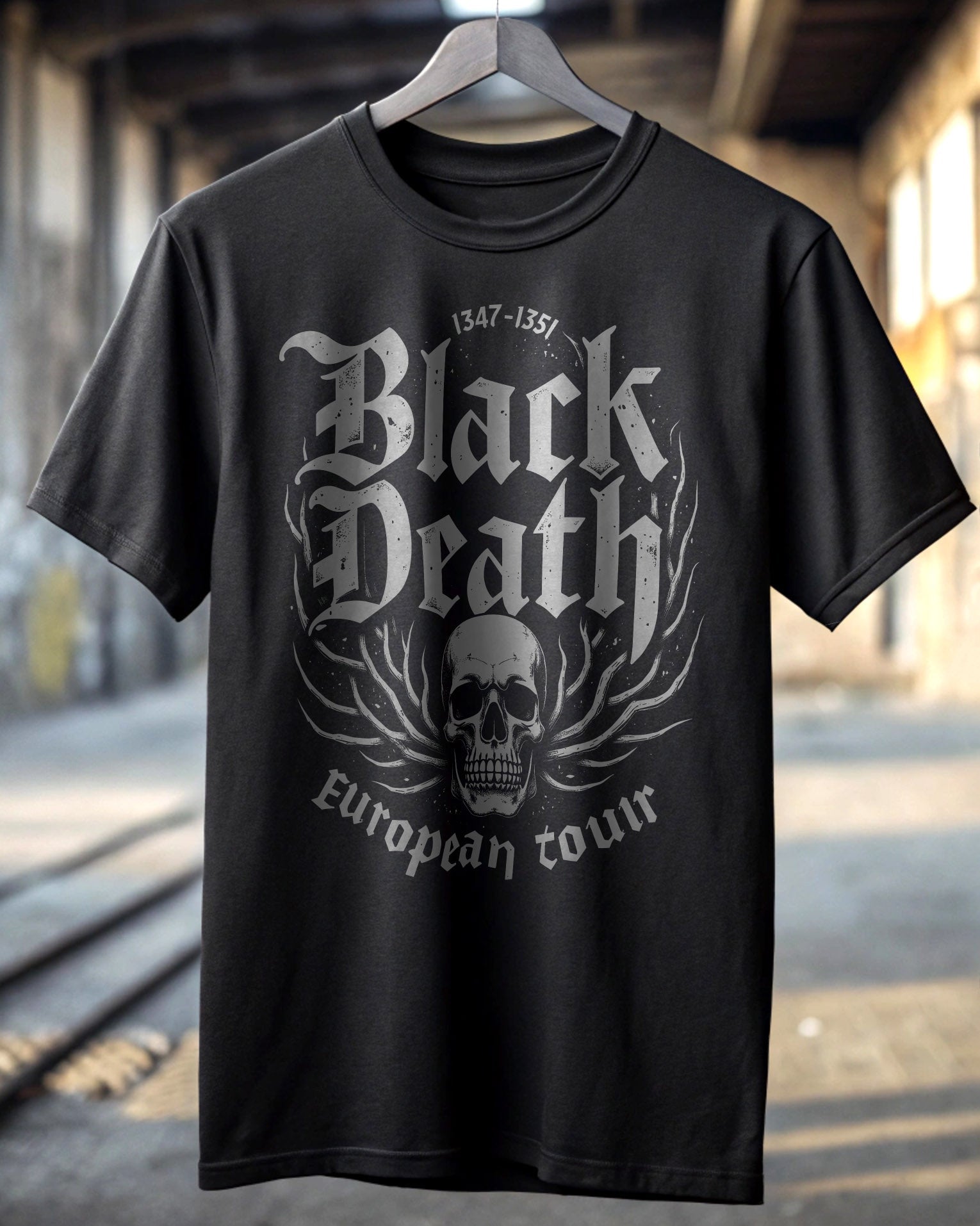Black Death European Tour T-Shirt - Vintage Metal Apparel – Devilry ...