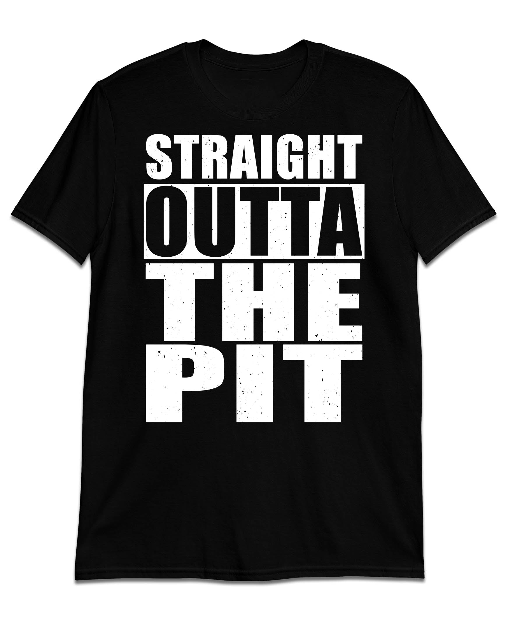 Straight Outta The Pit T-Shirt Gift For Metalheads Who Love Moshing ...